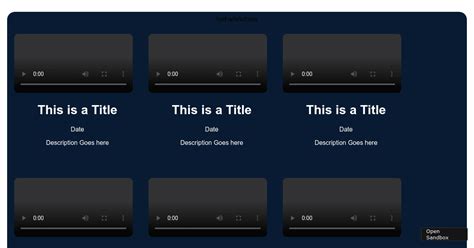 React Codesandbox