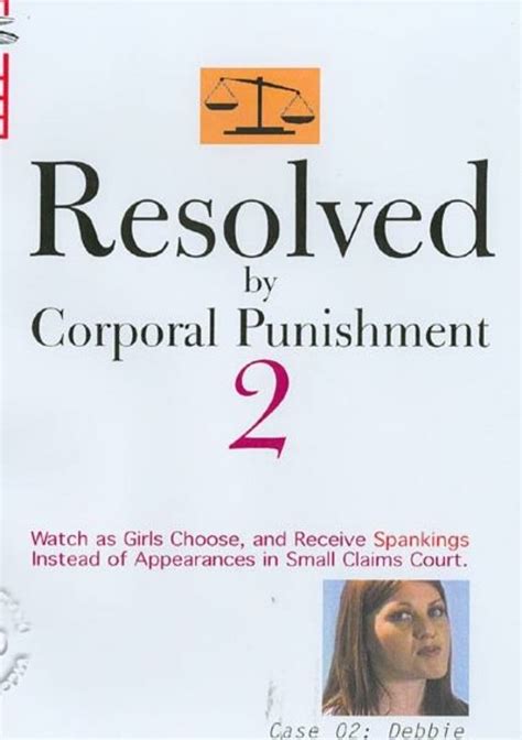 Resolved By Corporal Punishment 2 Streaming Video At Freeones Store