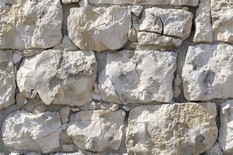 Warm Limestone Texture Stone Texture Stone Texture Premium Ai Generated Image