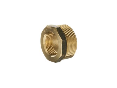 Brass Reducing Bush 40mm X 25mm From Reece