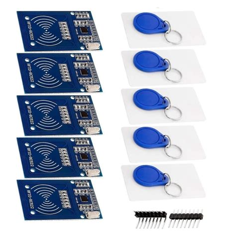 Rfid Kit Rc Med Leser Brikke Og Kort Mhz Spi Kompatibel Med