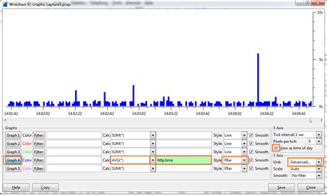 How Do I Graph Response Times In Wireshark Fir3net