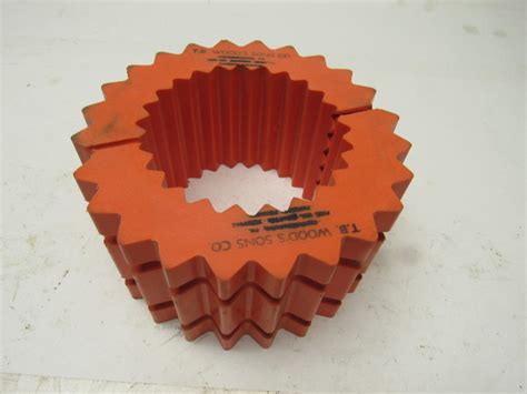 Tb Woods 9hs Sure Flex Split Hytrel Sleeve Coupling Insert 6 Od 3