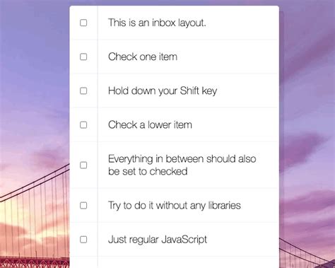Github Operator 19hold Shift Checkbox Just Like The Functionality In Gmail