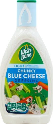 Wish Bone Light Chunky Blue Cheese Dressing 15 Fl Oz Harris Teeter