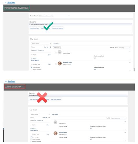 El Expression To Differentiate Performance Overview From Career Overview Page — Cloud Customer
