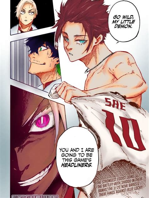 Itoshi Sae X Shidou Ryusei Colored By Zeussire