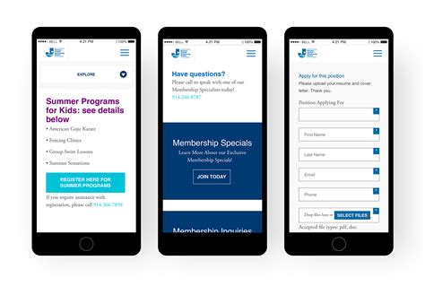 Shames Jcc Website Design And Development