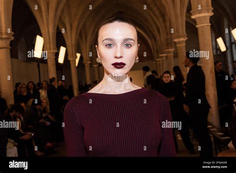 Mary Leest Attends The Lanvin Fallwinter 2023 2024 Ready To Wear