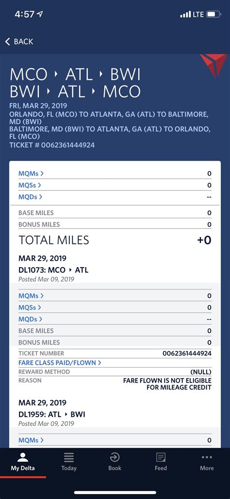 Fare Class Not Eligible For Mileage Credit Never Seen This Before Can