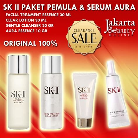 Jual SK II SKII SK II Paket Pemula Uk Medium FTE GENTLE CLEANSER