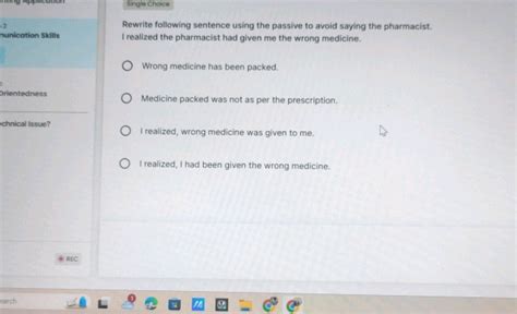 2 Nunication Skills Rewrite Following StudyX