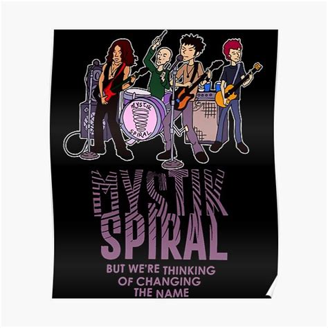 Mystik Spiral Poster For Sale By DarrianMyDe Redbubble