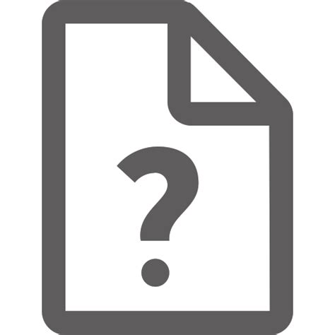 Unknownfile Vector Icons Free Download In Svg Png Format