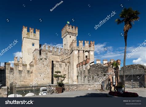 Sirmione Castle Lake Garda Lombardy Ppt Template Crystalgraphics 31