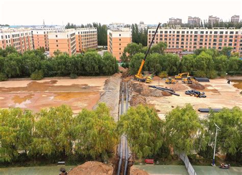 临泽县人民政府 临泽县城区地下市政管网老化更新改造项目加快推进