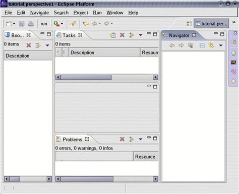Creating New Perspective Example — Udig 200rc1 Developers Guide