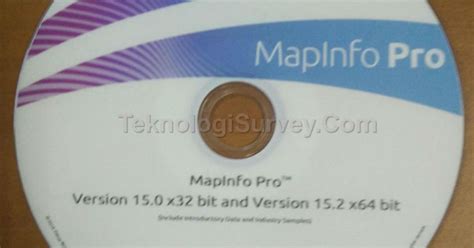 Jual Mapinfo Pro V15 2