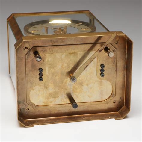 Jaeger Lecoultre Atmos Brass Mantel Clock Everything But The House