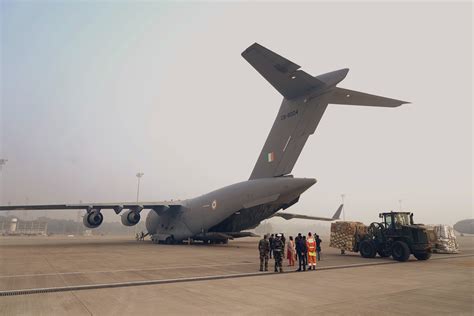 Second Iaf Aircraft Carrying Emergency Aid For Gaza Departs For Egypts