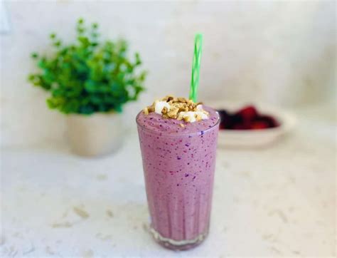 Berry Smoothie To Lower Cholesterol By A Registered Dietitian The
