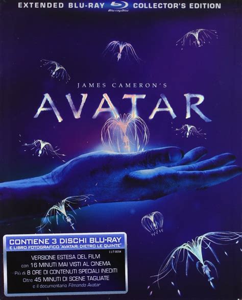 Amazon Avatar Extended Collector S Edition 3 Blu Ray Libro