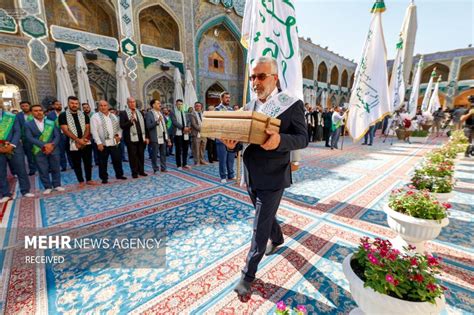 Mehr News Agency Imam Ali As Shrine Preparing For Eid Al Ghadir