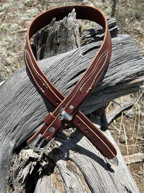 Classic Western Leather Ranger Belt