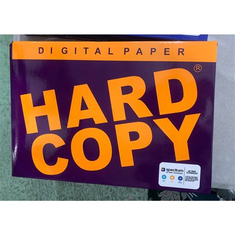 A Hard Copy Bond Paper Gsm Gsm Gsm Sold Per Ream Pcs Shopee Philippines