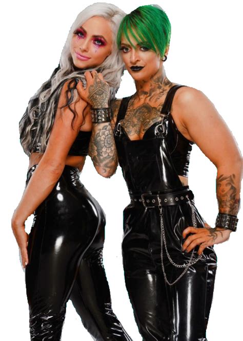 Ruby Riott And Liv Morgan Render 2020 By Samantha Shade On Deviantart