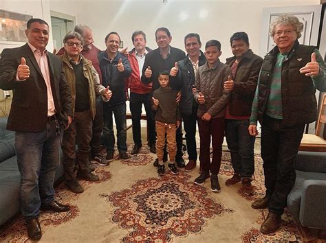 Vice Presidente Do Mdbsc Visita São Joaquim Mdb Santa Catarina
