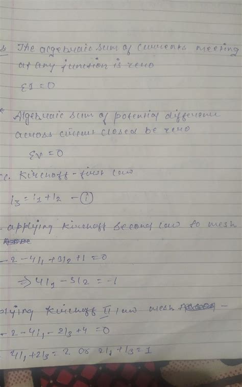 Find The Value Of I1 I2 And I3 Brainly In