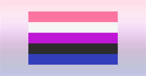 Gender Fluidity Flagis