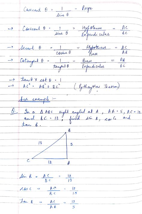 SOLUTION Trigonometry Basics Studypool