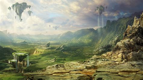 Fantasy Landscape Art Artwork Nature Wallpapers Hd Desktop And