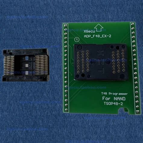 ADP F48 EX 2 TSOP48 T48 编程器 适配器 烧录NAND Flash 芯片 阿里巴巴