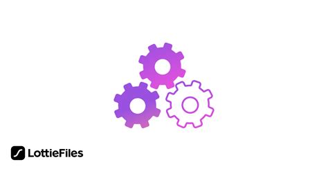 Free Gears Animation Animation By Anas Youssef Lottiefiles