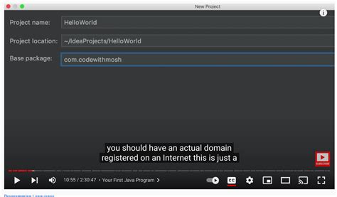 Java IntelliJ Turotorial New Project Issue Stack Overflow