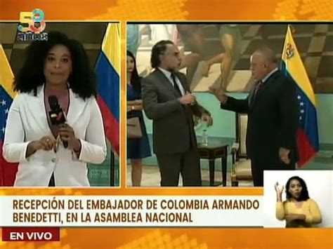 Jefe Del Bloque Parlamentario De La Patria Sostiene Encuentro Con El