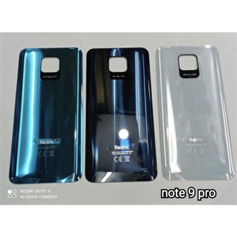 Jual Backdoor Back Casing Tutup Baterai Xiaomi Redmi Note 9 Pro