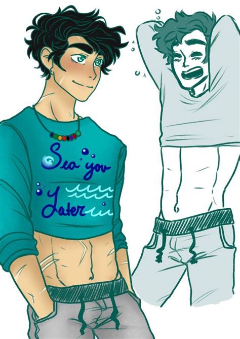 Hey What S Up — Percy Jackson Wearing A Snapback In His Swim Artofit