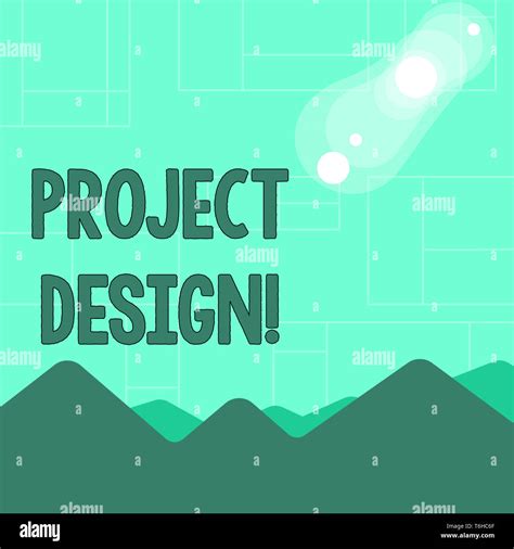 Conceptual Hand Writing Showing Project Design Concept Meaning Process Of Creating Or Improving