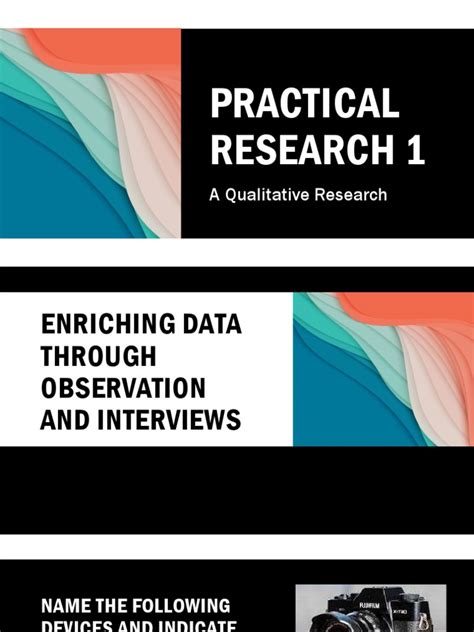 Pdf 5 Pr1 4th Enriching Data Through Observation And Interviews Pdf