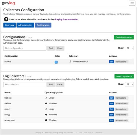 Sidecar Cannot Be Configured For Darwin Issue Graylog