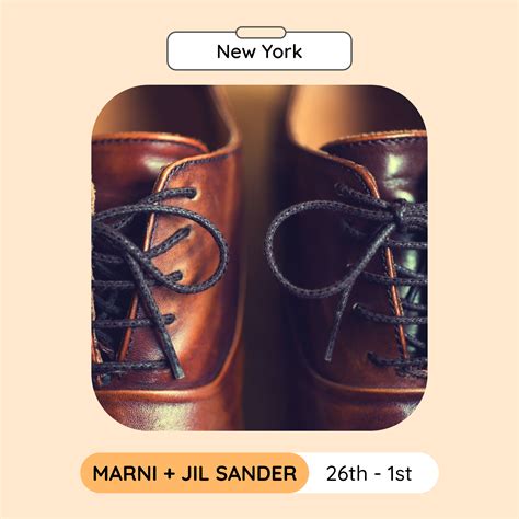 Marni Jil Sander Sample Sale New York September 2023