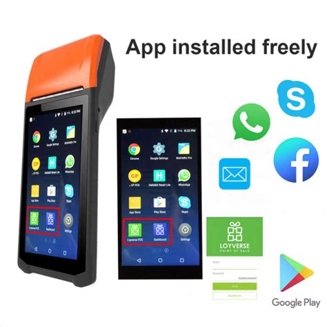 Netum Pda Android Pos Terminal Receipt Printer Handheld Bluetooth Wifi