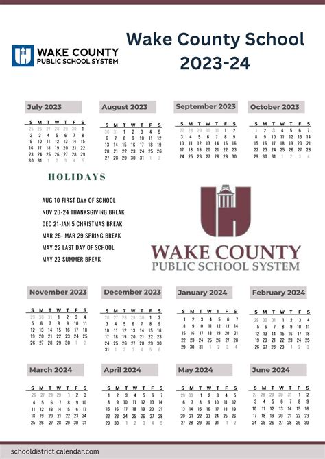Wake County Public Schools Calendar 2025 Amy C Holloway
