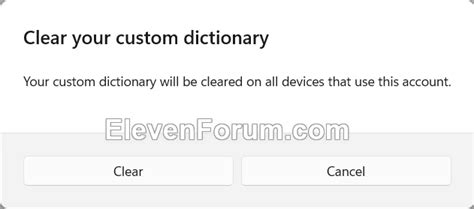 Remove Word From Custom Inking And Typing Dictionary In Windows 11 Windows 11 Forum
