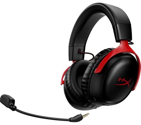 Hyperx Cloud Iii Wireless Gaming Headset Black And Red And Hyperx