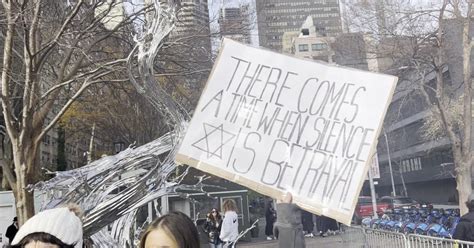 Protesters Outside United Nations Highlight Sex Assaults Of Women During Oct 7 Hamas Attack In